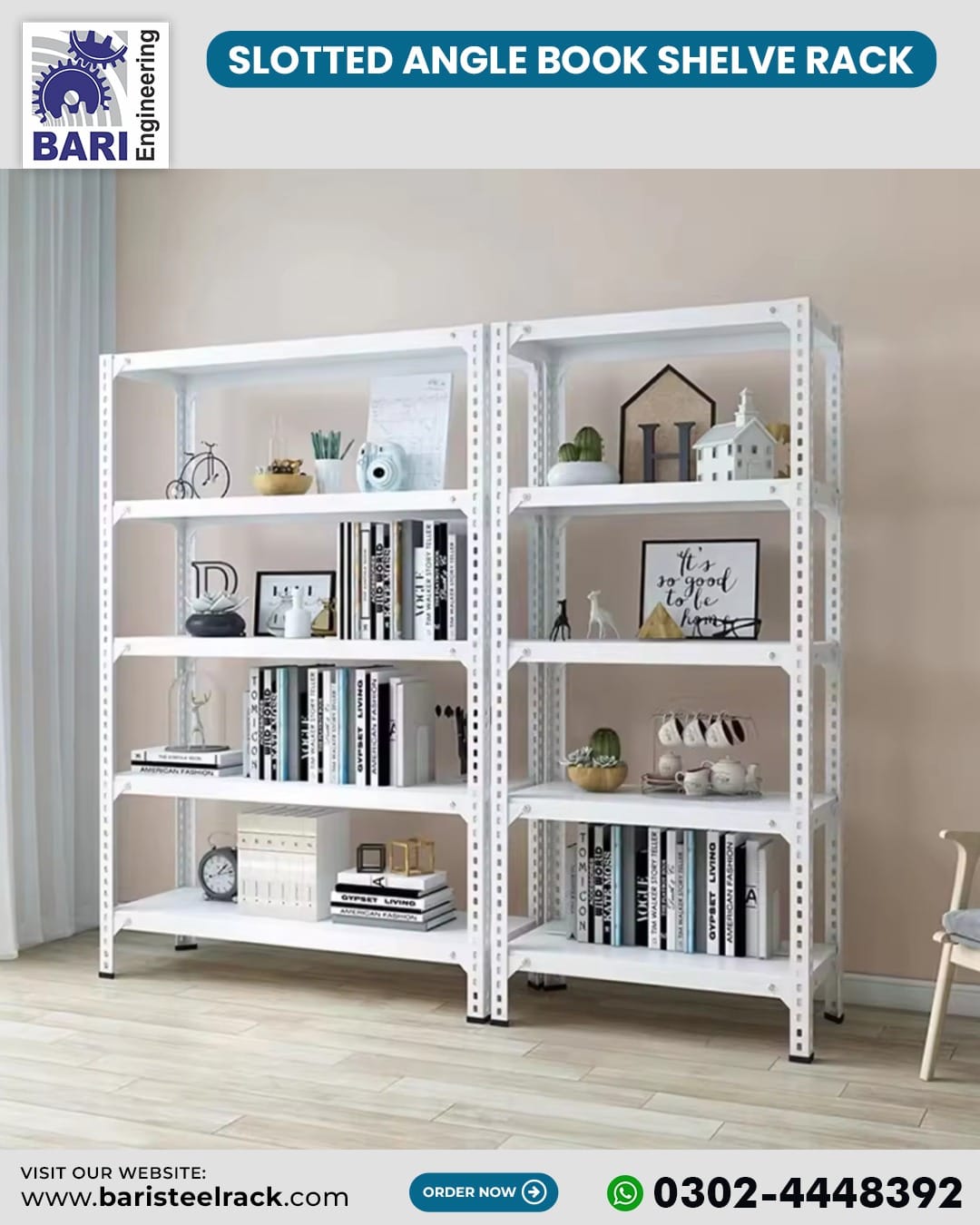 Strong Shelving Racks in Pakistan | Bari Engineering