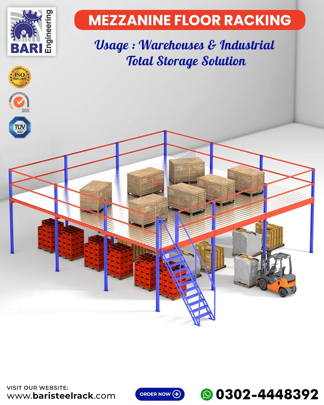 Mezzanine Floor Racking